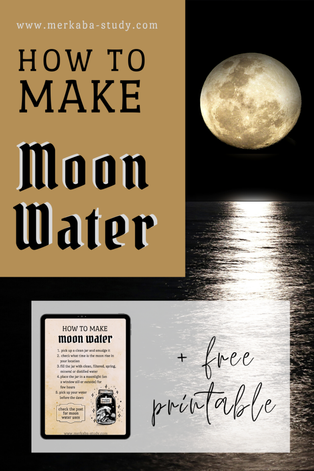 How to make Moon Water Best Moon Phases and Uses ⋆ Witch Journal