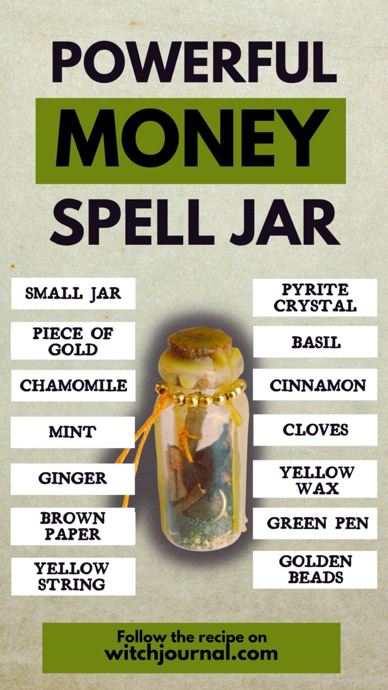 Money Spell Jar That Works ⋆ Witch Journal